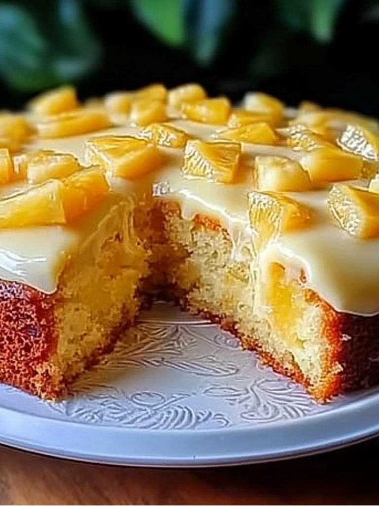 Hawaiian Pineapple Cake